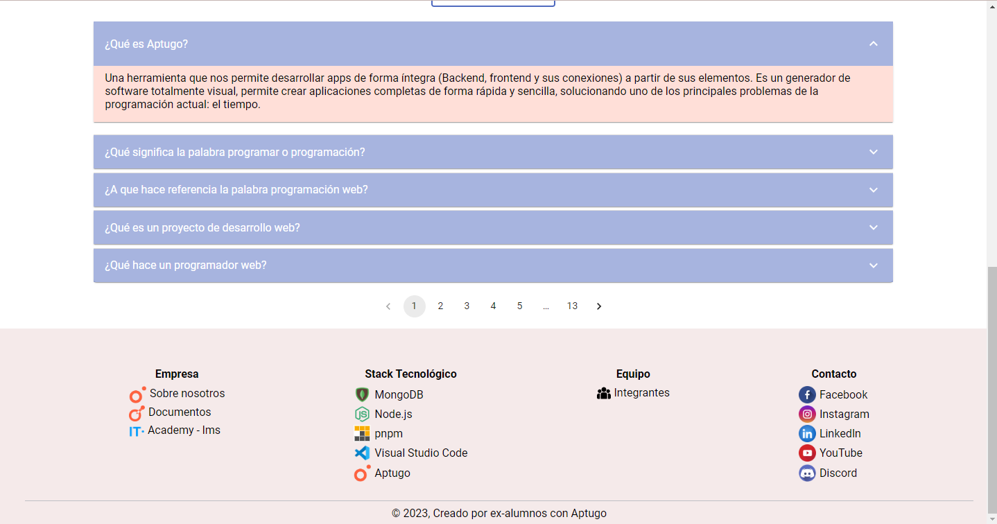 GitHub - CariBosio/FAQs-Aptugo