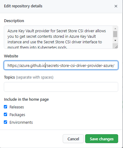 Provide a discoverable link to the docs · Issue #361 · Azure/secrets-store-csi-driver-provider ...