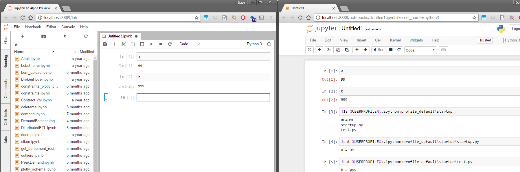 Jupyterlab Ignoring The Ipython {profile Name} Startup Directory · Issue 2771 · Jupyterlab