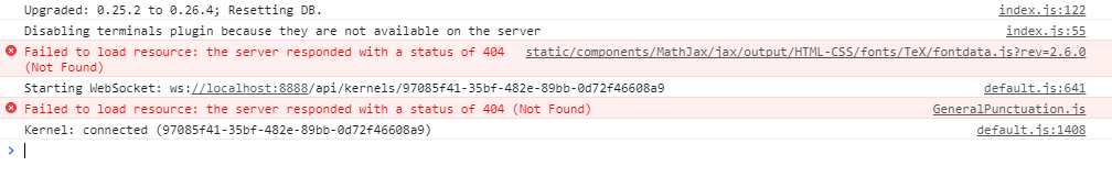 MathJax rendering broken in 0.26.4? · Issue #2859 · jupyterlab/jupyterlab · GitHub