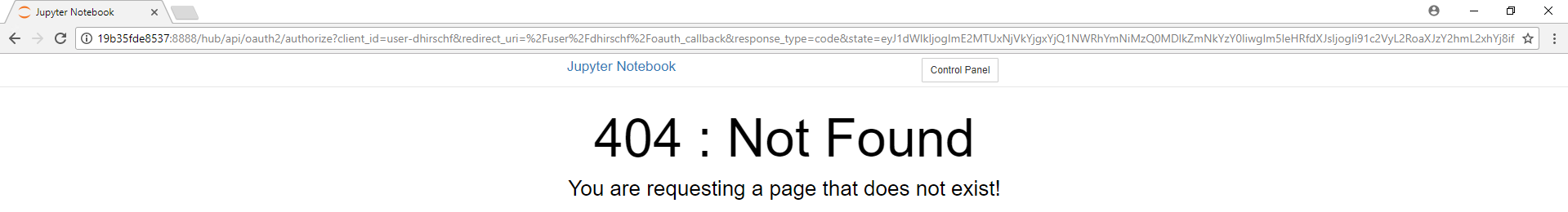 Redirect Loop · Issue #1449 · jupyterhub/jupyterhub · GitHub