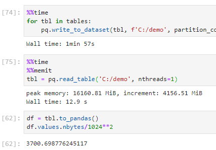 Performance Question · Issue #2614 · apache/arrow · GitHub