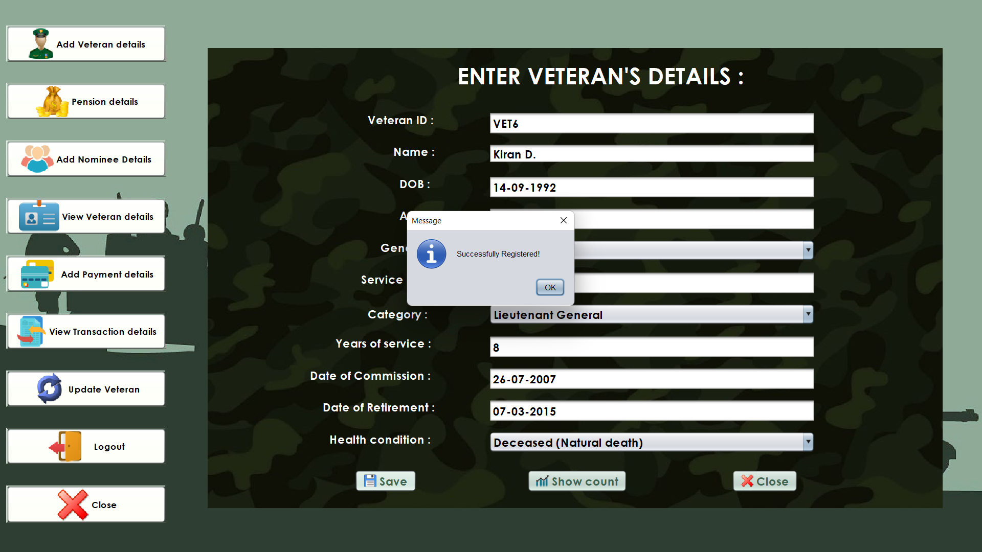 GitHub - SAMedge01/Military-Veteran-DBMS