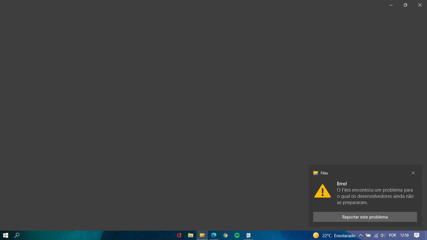 Bug Files Program Closes Itself Automatically When Opening It · Issue 5605 · Files Community