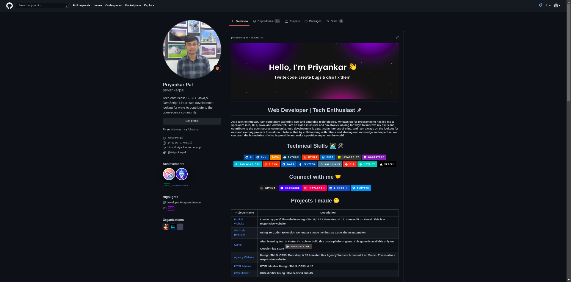 [PROFILE ADDITION] · Issue #1657 · EddieHubCommunity/awesome-github-profiles · GitHub