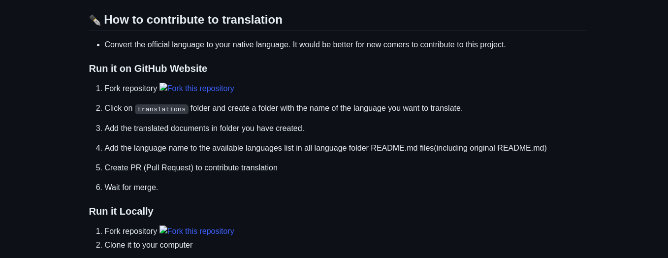 [Docs]: update Translation Guide · Issue #341 · priyankarpal/projectshut · GitHub