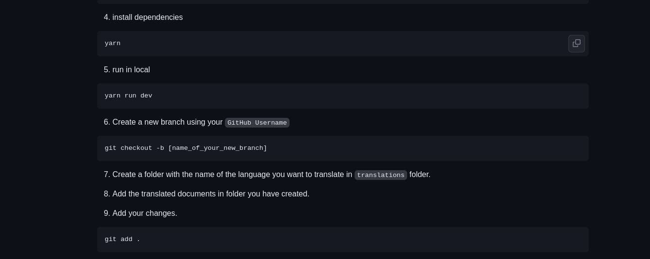 [Docs]: update Translation Guide · Issue #341 · priyankarpal/projectshut · GitHub