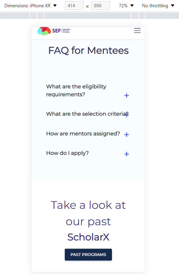 Overlaping issues in ScholarX page (Smartphones) · Issue #1428 · sef-global/sef-site · GitHub