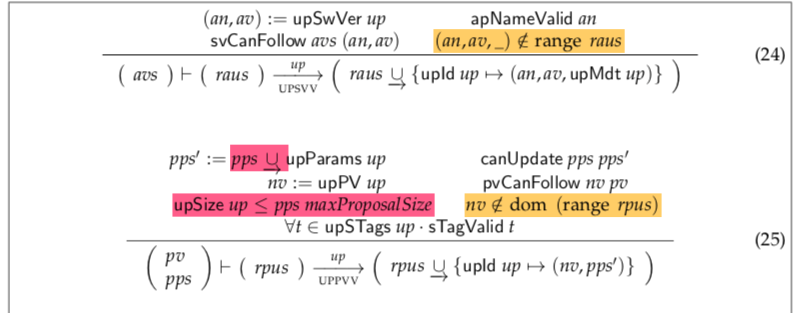 UPSVV/UPPVV STS's - further align with formal spec · Issue #677 · IntersectMBO/cardano-ledger ...