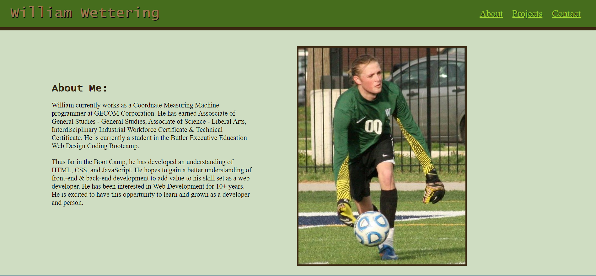 GitHub - sirwettering/sirwettering.github.io: Portfolio