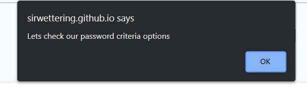 GitHub - sirwettering/password-generator