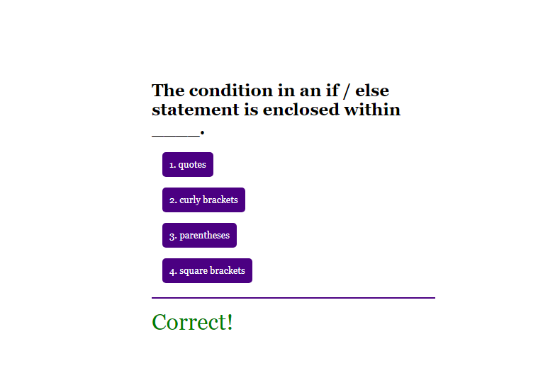 GitHub - sirwettering/code-quiz