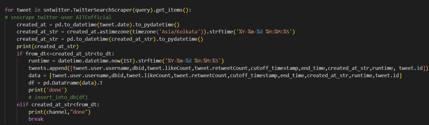 snscrape not working giving ScraperException error · Issue #247 · JustAnotherArchivist/snscrape ...