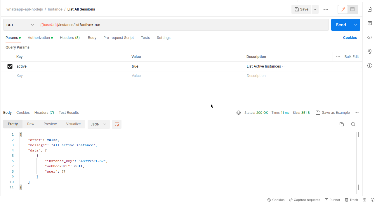 list all instances active params · Issue #614 · salman0ansari/whatsapp-api-nodejs · GitHub