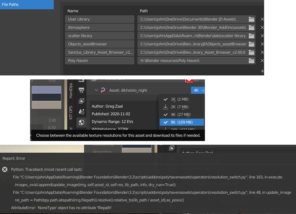 Problem accessing higher res HDRIs · Issue #10 · Poly-Haven/polyhavenassets · GitHub