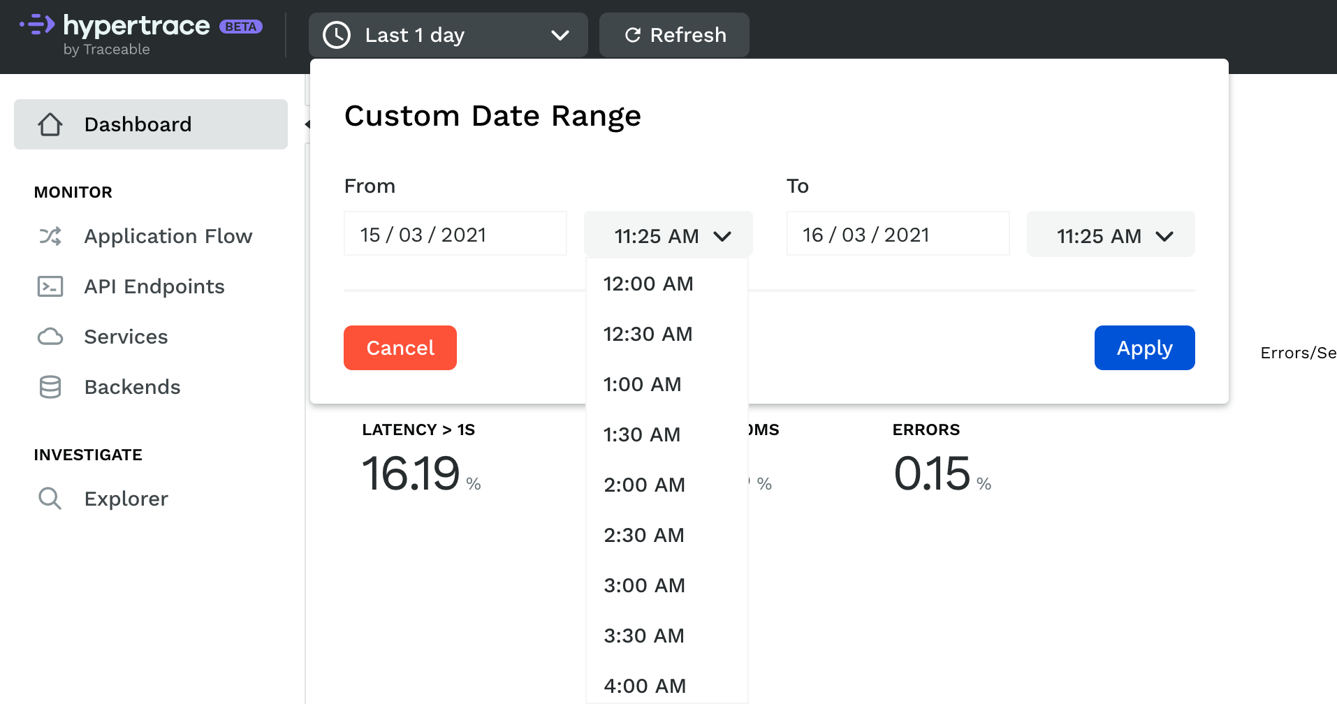 [Feature request] Ability to drill down to a time range from aggregations · Issue #220 ...