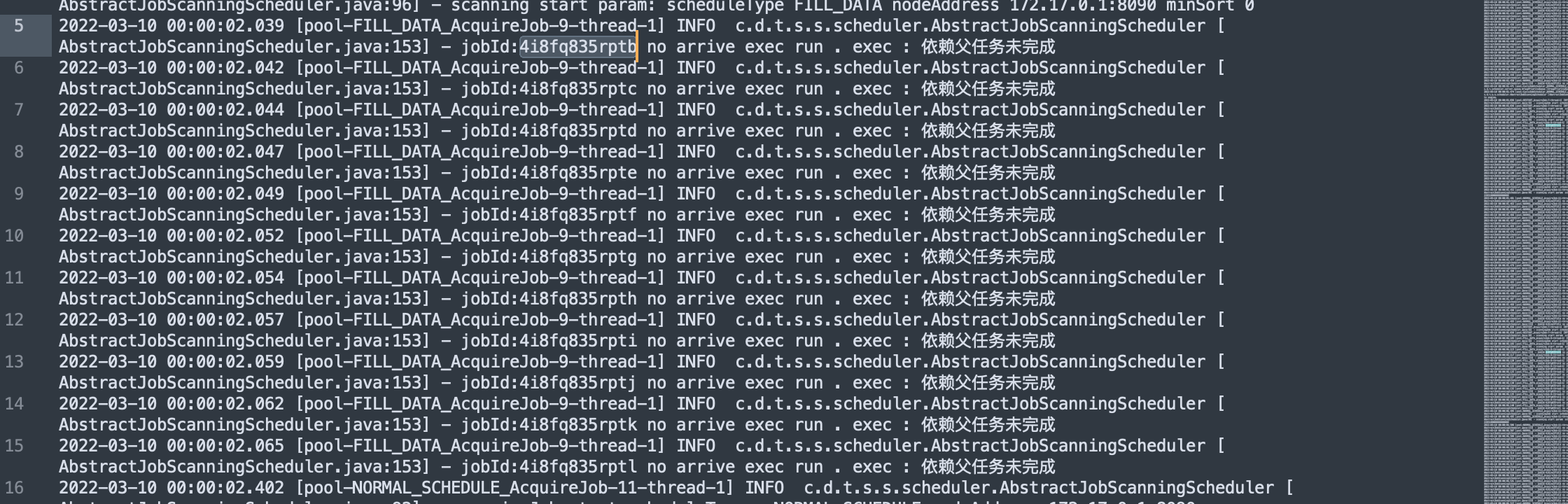 所有周期实例没有正常调度 · Issue #272 · DTStack/Taier · GitHub