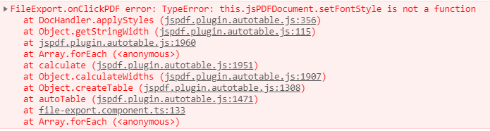 not compatible with jsPDF 2.0.0 - Property 'autoTable' does not exist on type 'jsPDF' · Issue ...