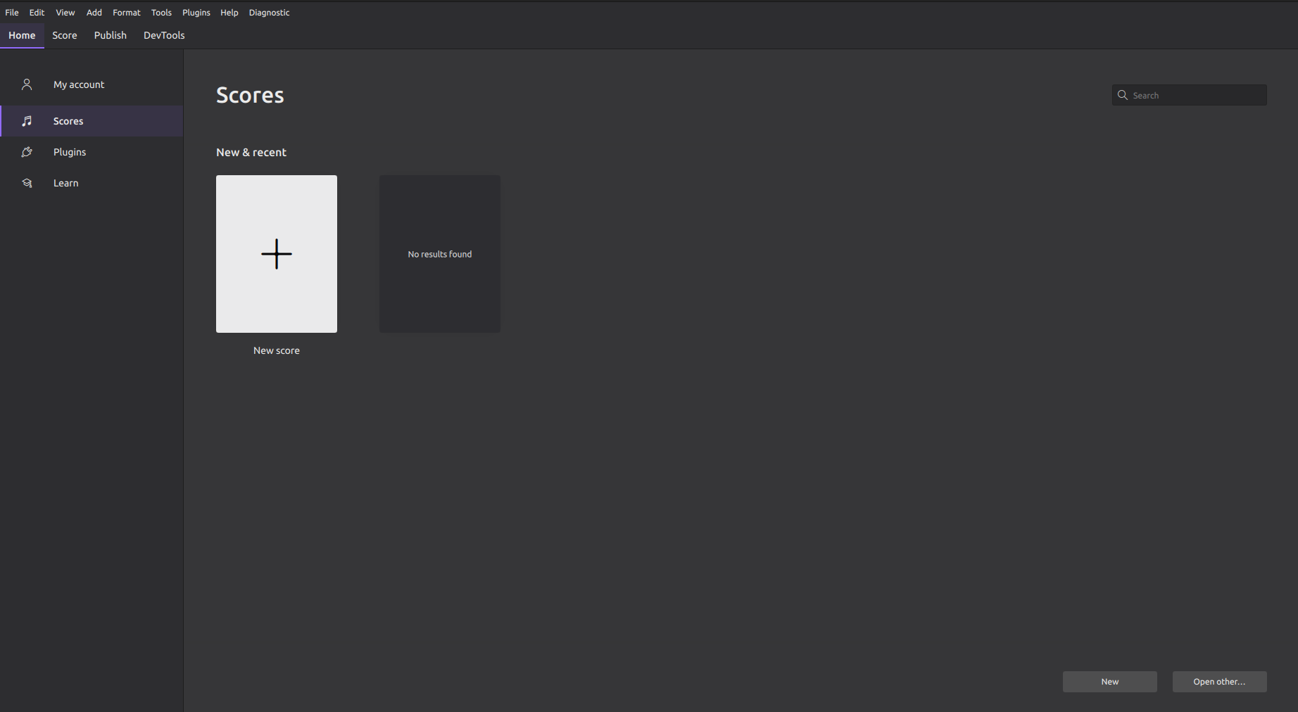 [MU4 Issue] No results found thumbnail appears when there are no recent scores · Issue #13091 ...