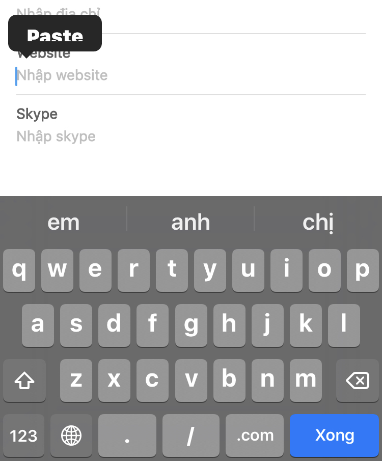 Tooltip copy paste error when Max Fontsize in Settings in iOS Device ...