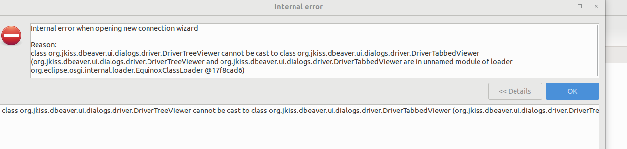 Cant Create New Connection · Issue #11791 · dbeaver/dbeaver · GitHub