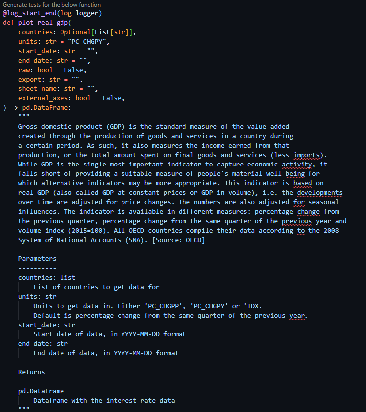 Bug Docstrings Error `openbbeconomybalancechart` Returns Dataframe With Interest Rate