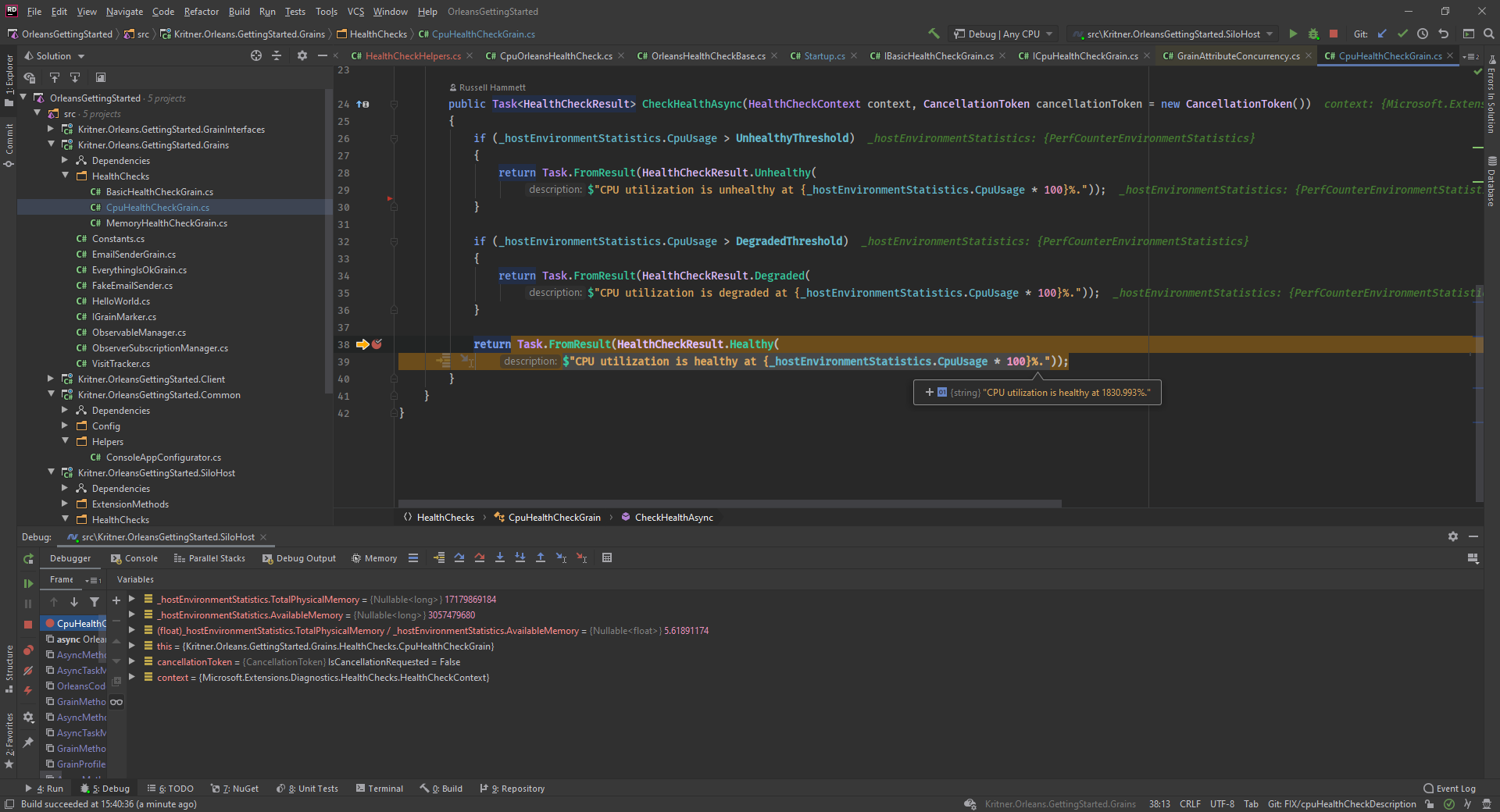 Documentation issue for IHostEnvironmentStatistics? · Issue #6779 · dotnet/orleans · GitHub