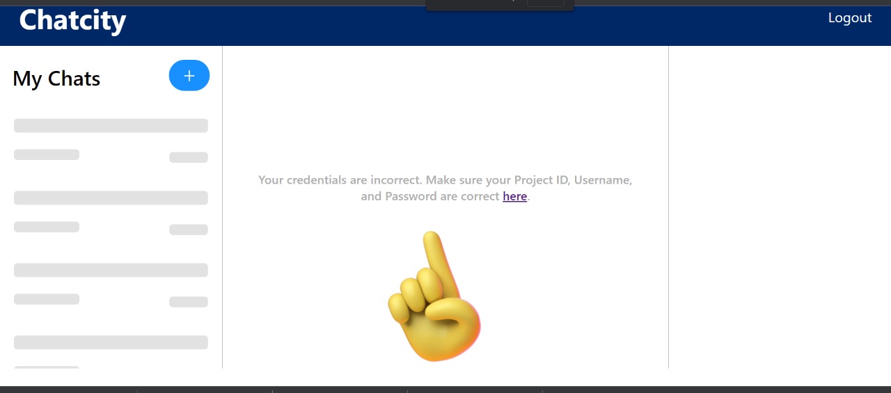 Getting 403 Error Unable To Pass The User Credentials To Chat Engine Api · Axios Axios