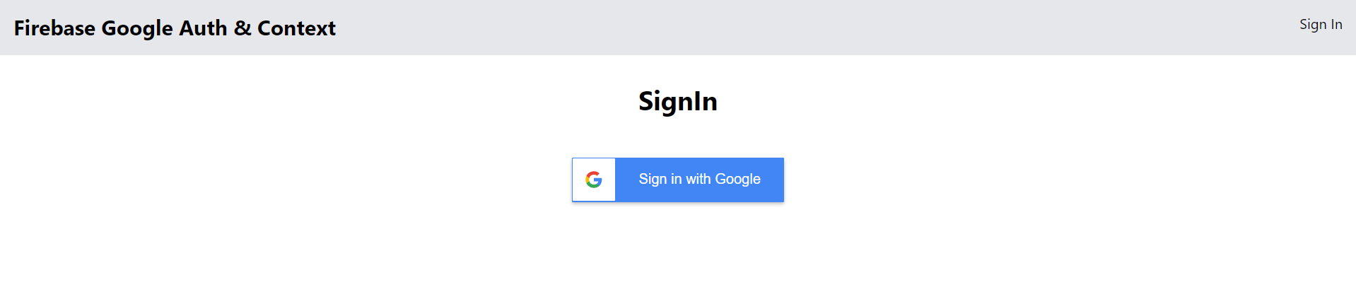 GitHub - DadhSahb/FIrebase-Google-Auth-Context GitHub - DadhSahb/FIrebase-Google-Auth-Context