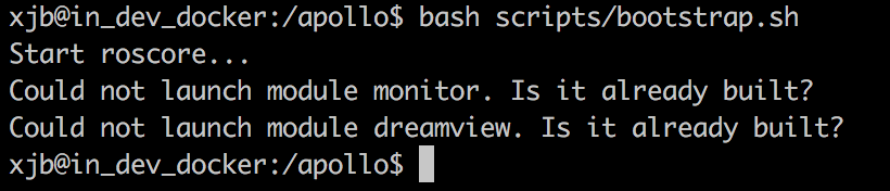 Could Not Launch Module Monitor Is It Already Built · Issue 5966 · Apolloautoapollo · Github