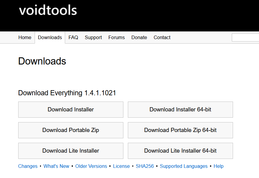 [Package Request]: voidtools.Everything · Issue #82462 · microsoft/winget-pkgs · GitHub