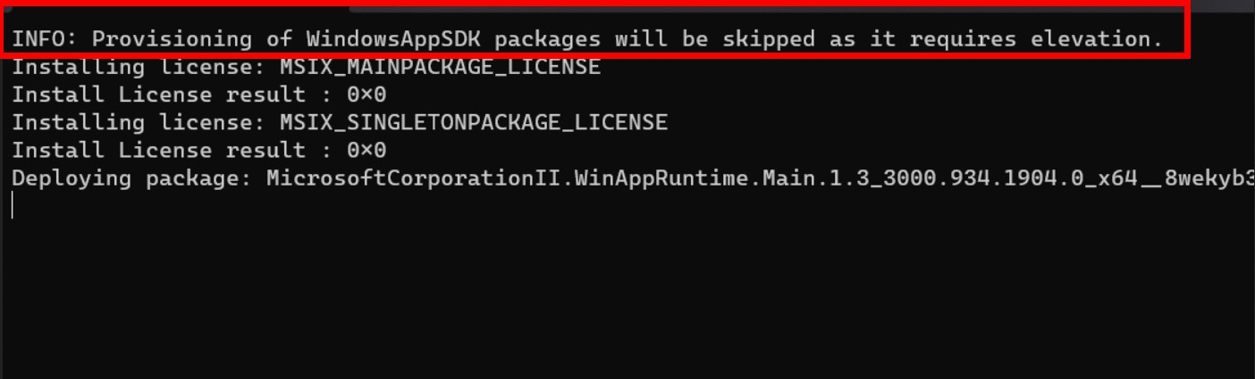 Package dependency is not available mid-installation · Issue #3668 · microsoft/winget-cli · GitHub