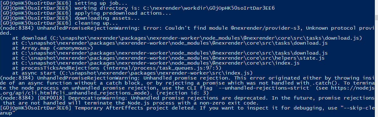 Couldn't Find Module s3, Unknown Provider Given · Issue #685 · inlife ...