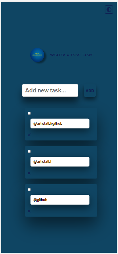 GitHub - artistatbl/TodoList: I created a todo List website, that allows useer to enter some ...