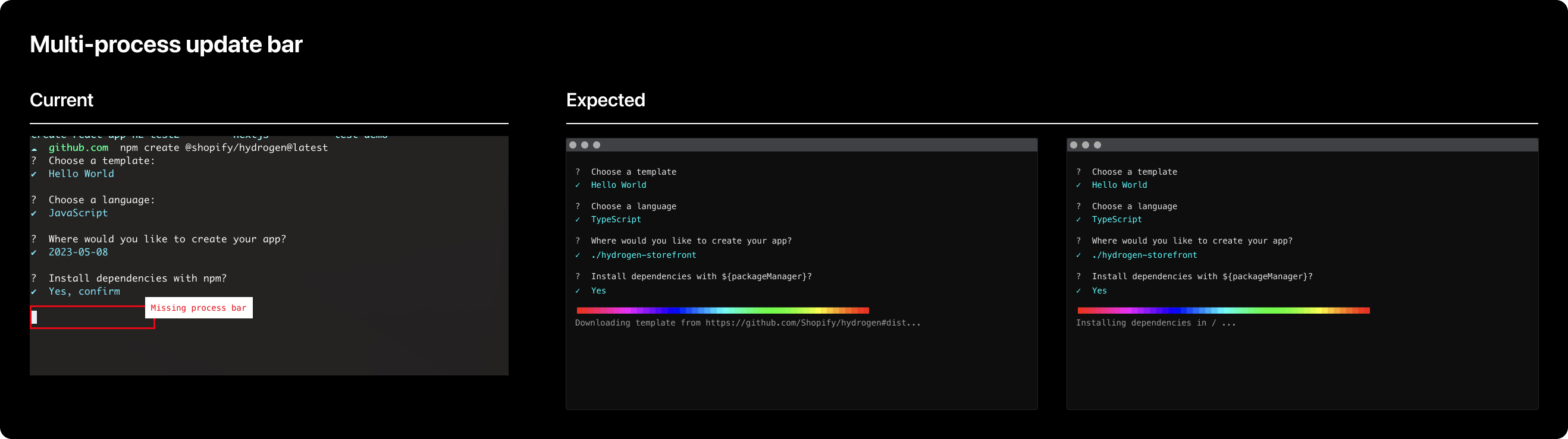 [CLI] Align to use CLI Kit 3 components · Issue #858 · Shopify/hydrogen · GitHub