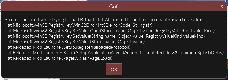 Bug: Error when I try launch the launcher :v · Issue #98 · Reloaded ...