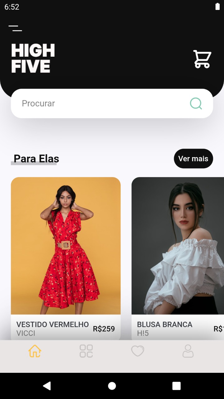 GitHub - ceciliarauen/high_five_app: Flutter UI - Fashion E-Commerce