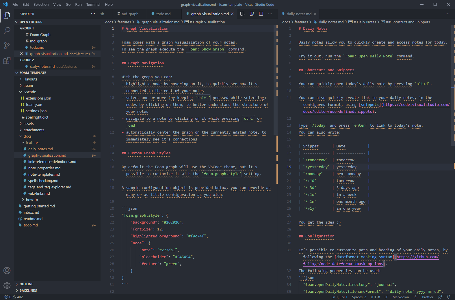 spellright default configuration suggestion · Issue #504 · foambubble/foam · GitHub
