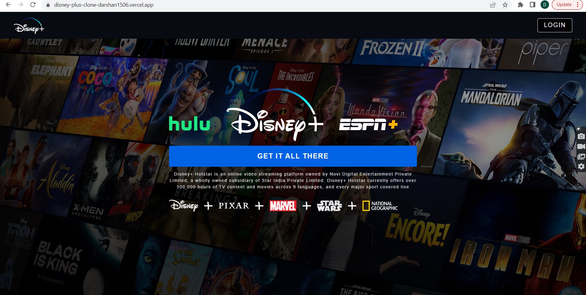 GitHub - Darshan1506/DisneyPlusClone: Disney Plus Clone