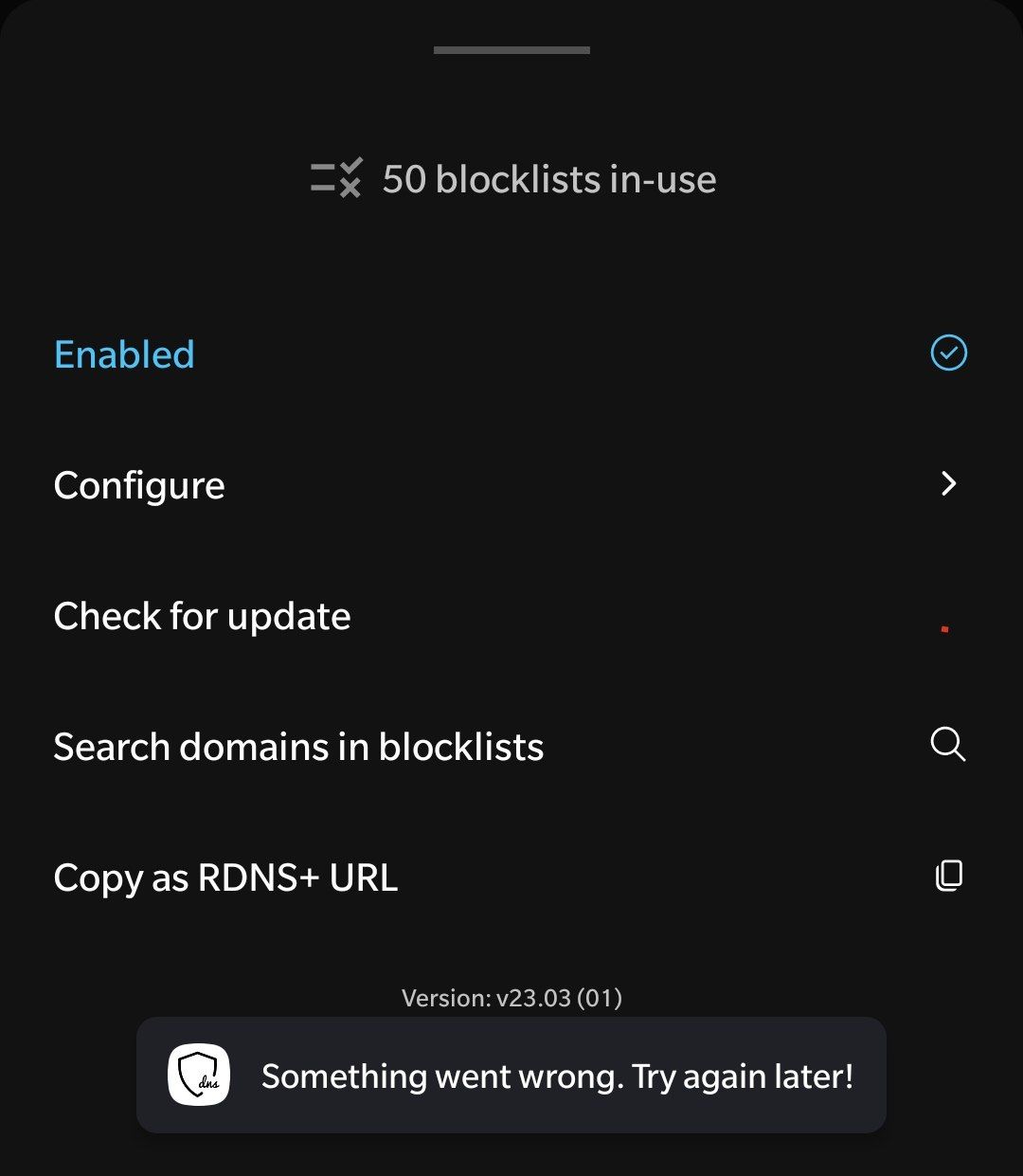 [bug] Cannot update on-device blocklists in v053b · Issue #875 · celzero/rethink-app · GitHub