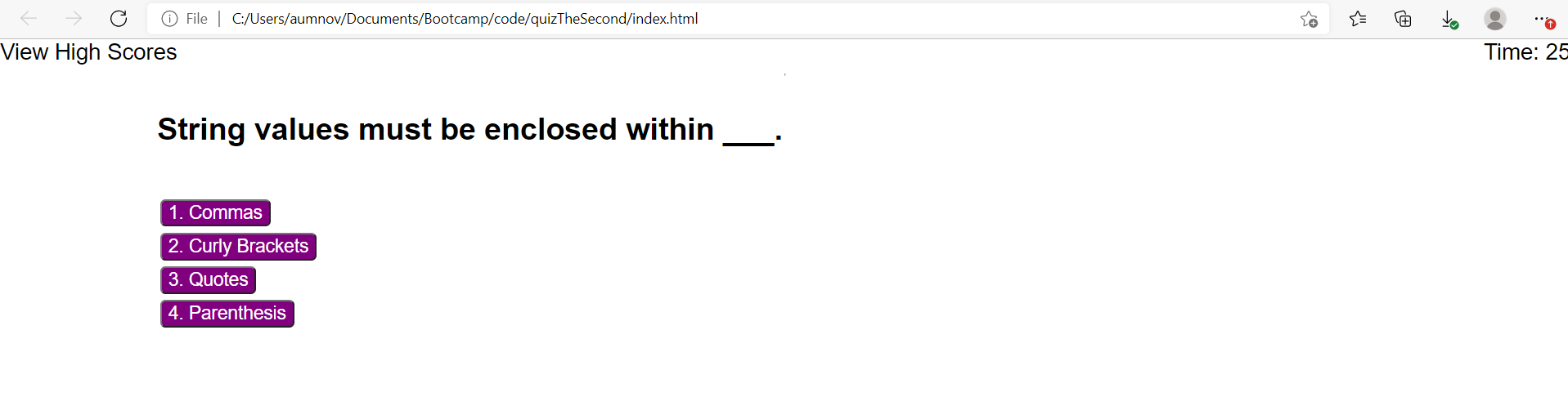 GitHub - umnovjp/quizTheSecond