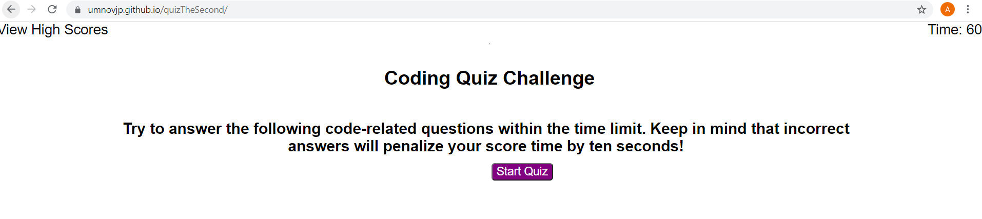 GitHub - umnovjp/quizTheSecond