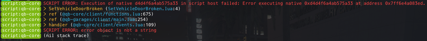 [BUG] · Issue #586 · qbcore-framework/qb-core · GitHub