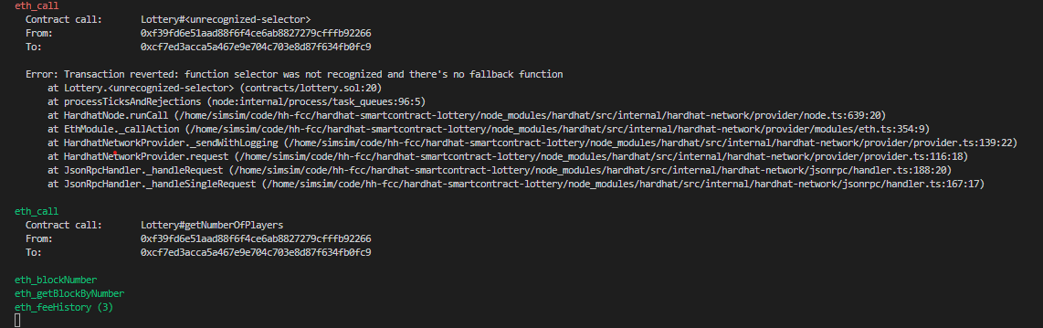 Lesson 10 No Contract Deployed With Name Lottery Node Running · Smartcontractkit Full