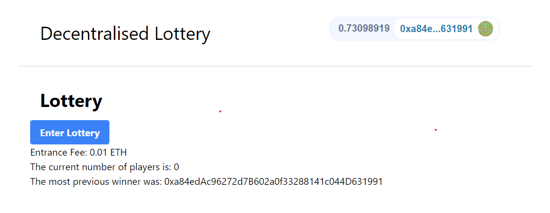 GitHub - SimSimButDifferent/nextjs-smartcontract-lottery-fcc: Smart contract lottery front end