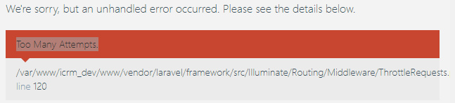 Too Many Attempts · Issue #5467 · octobercms/october · GitHub