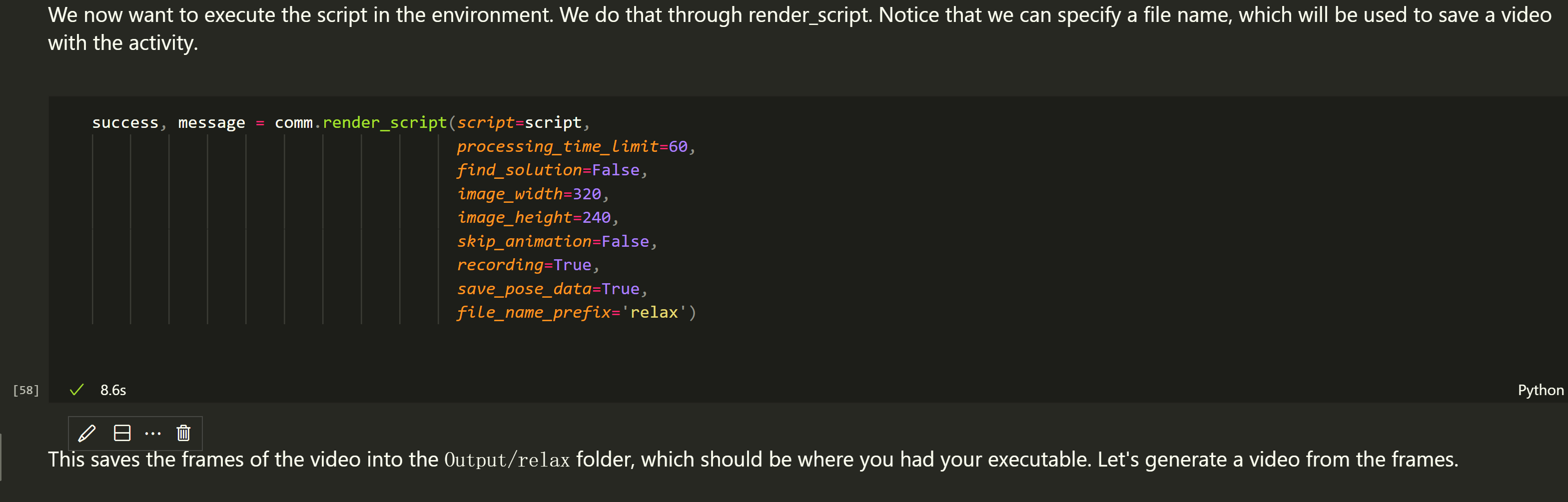 No Output folder after running render_script ? · Issue #65 · xavierpuigf/virtualhome · GitHub