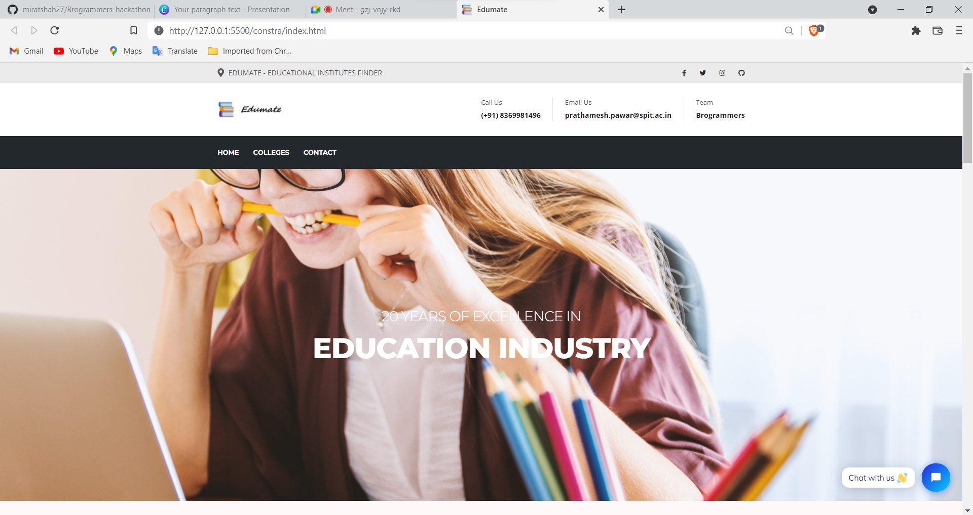 GitHub - miratshah27/Brogrammers-hackathon