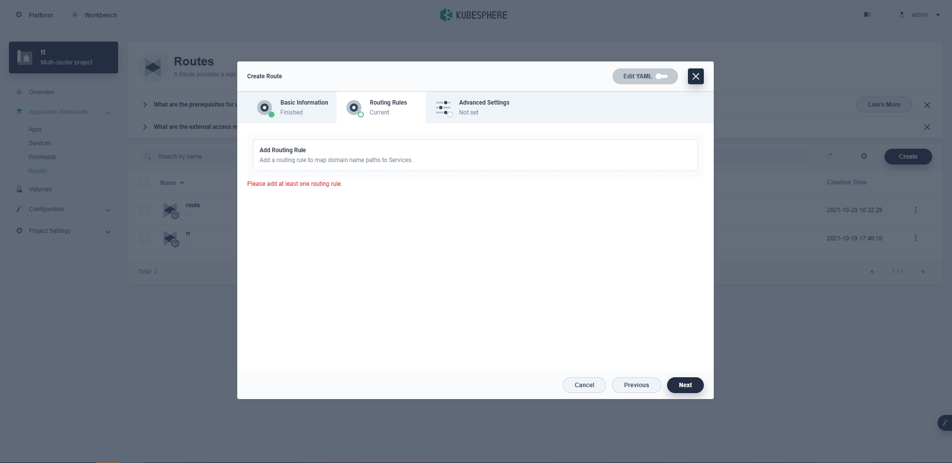 Federated routing rules display error · Issue #2365 · kubesphere/console · GitHub