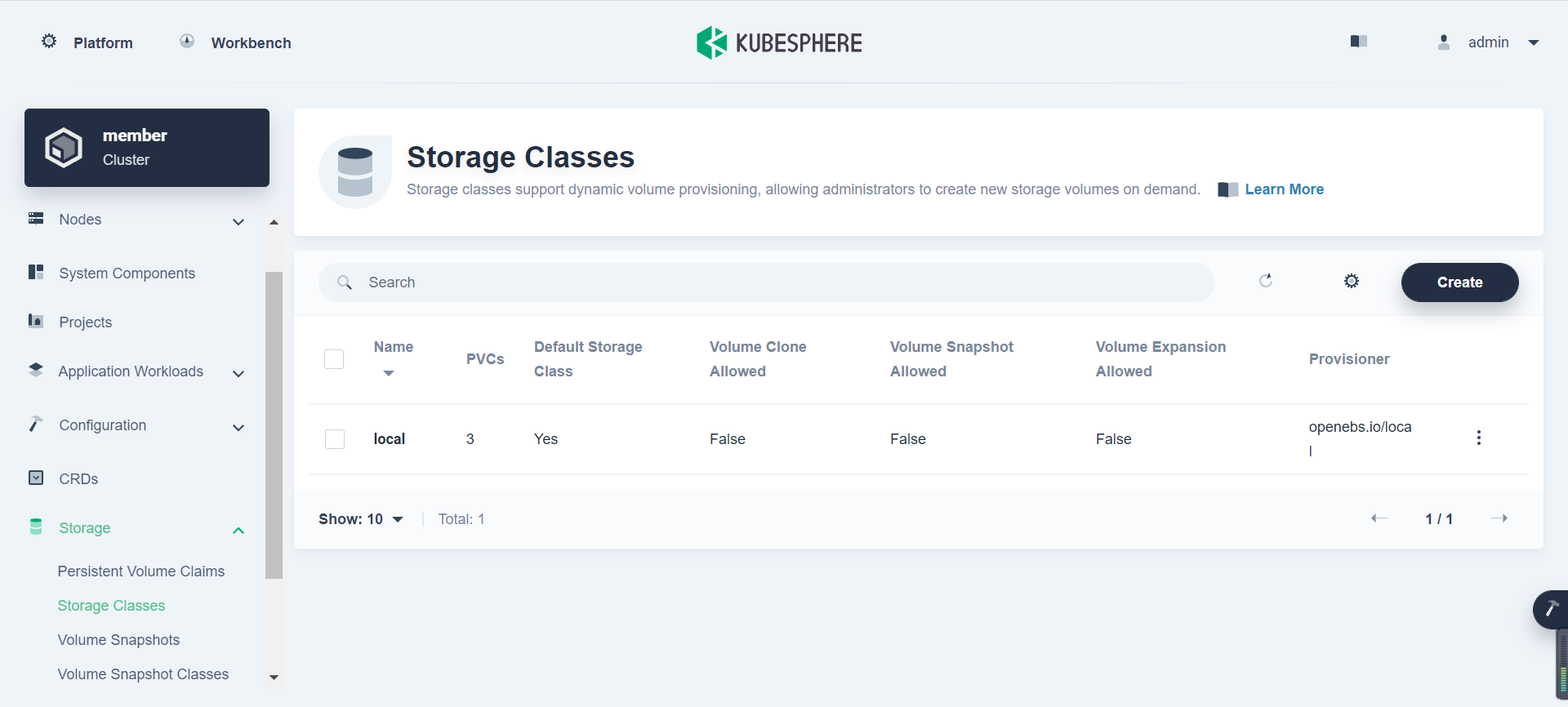 Edit Persistent Volume Claims storage type error in federation project · Issue #5183 ...